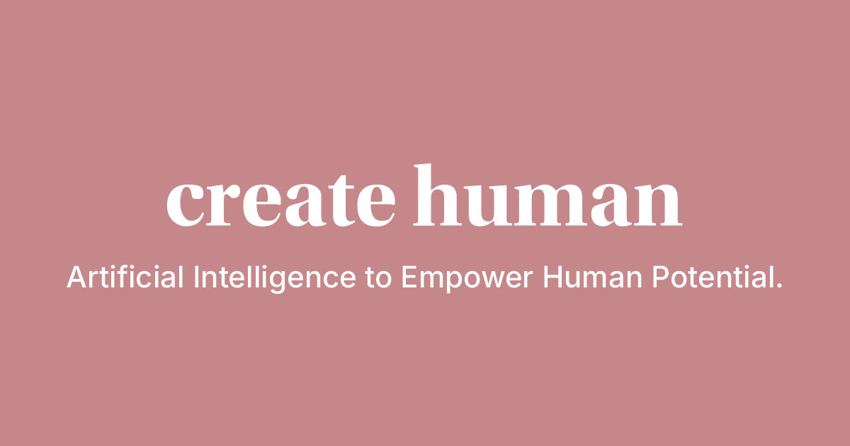 Changelog — create human